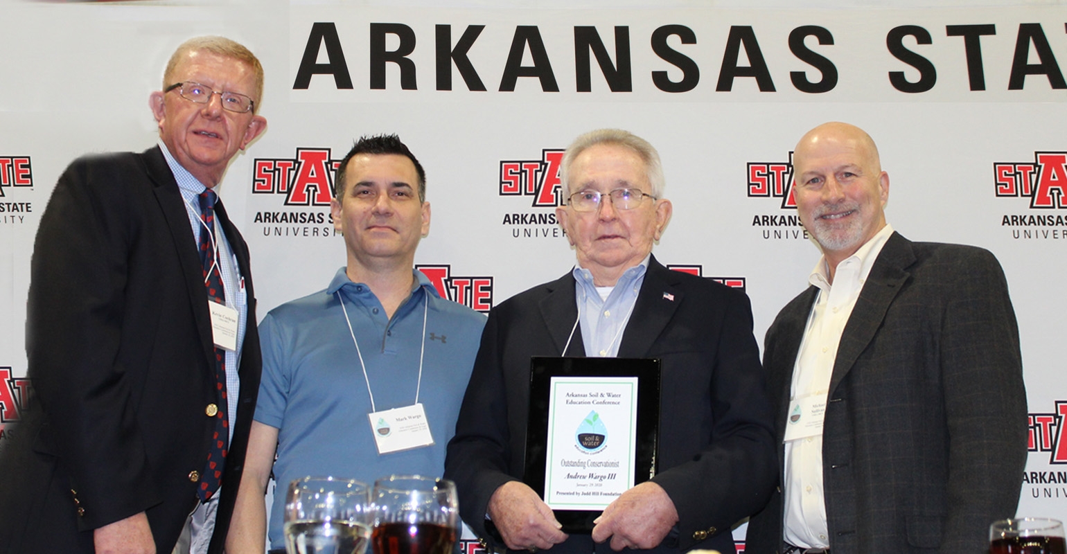 Andrew Wargo III named Outstanding Conservationist