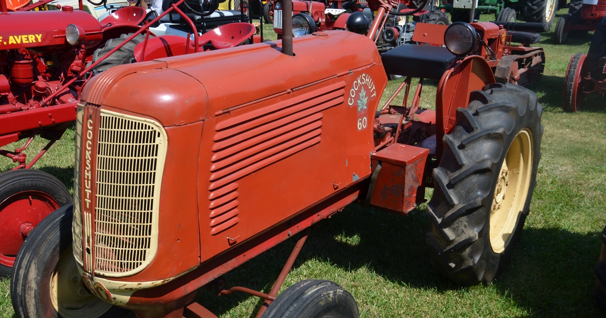 A tractor with a unique history
