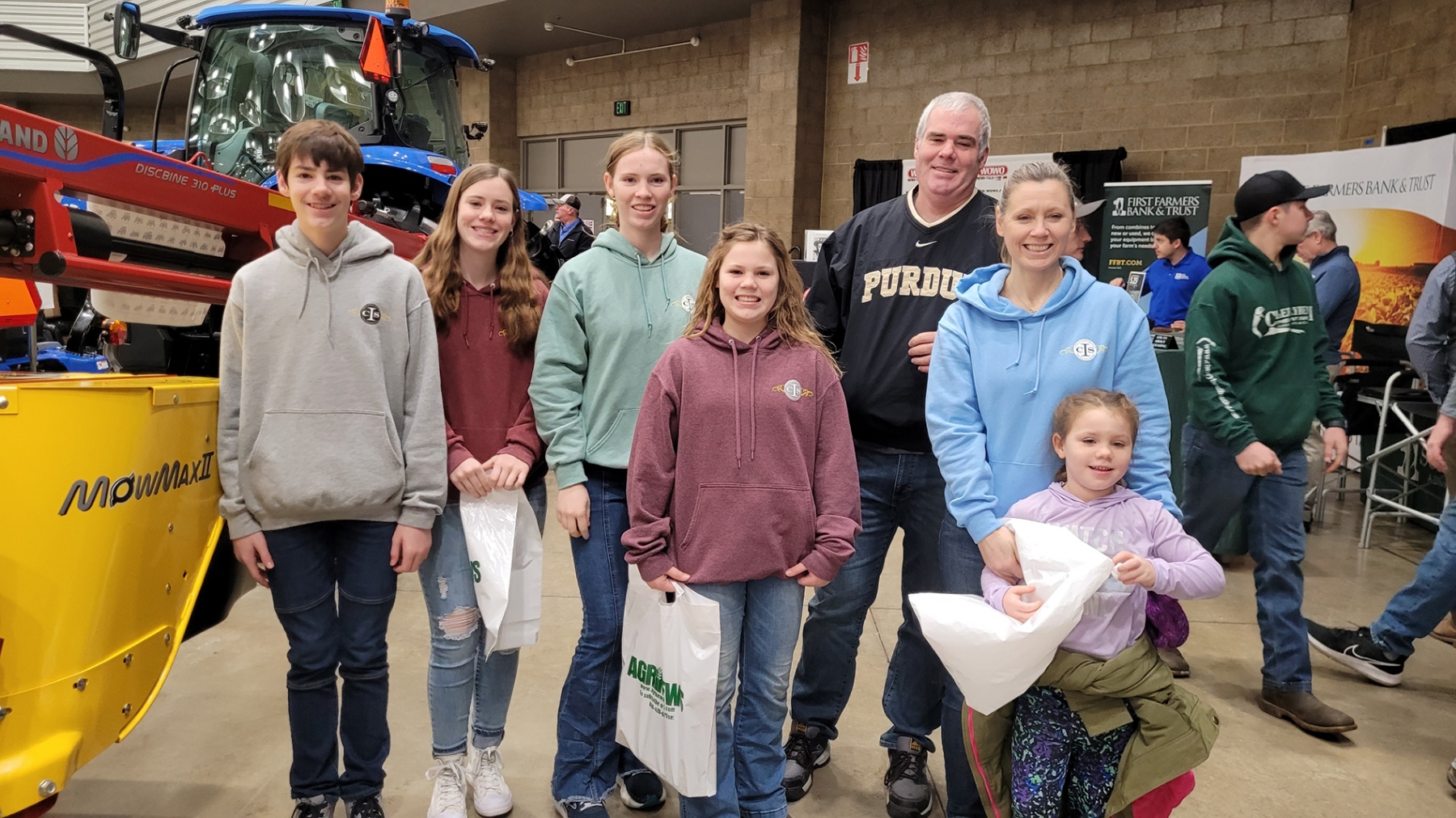 What do producers look for at a farm show?