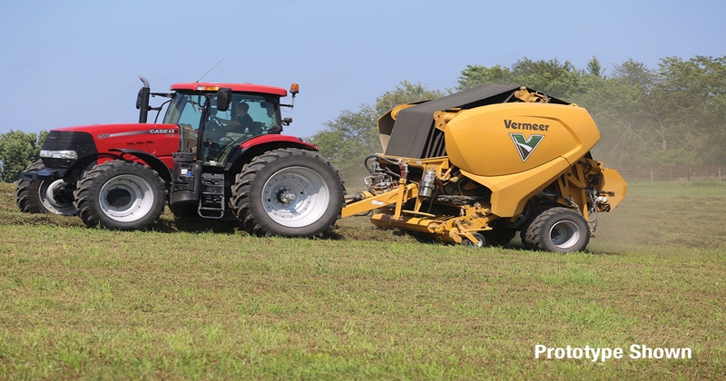 Non-stop baler concept shown by Vermeer, at least two years from the ...