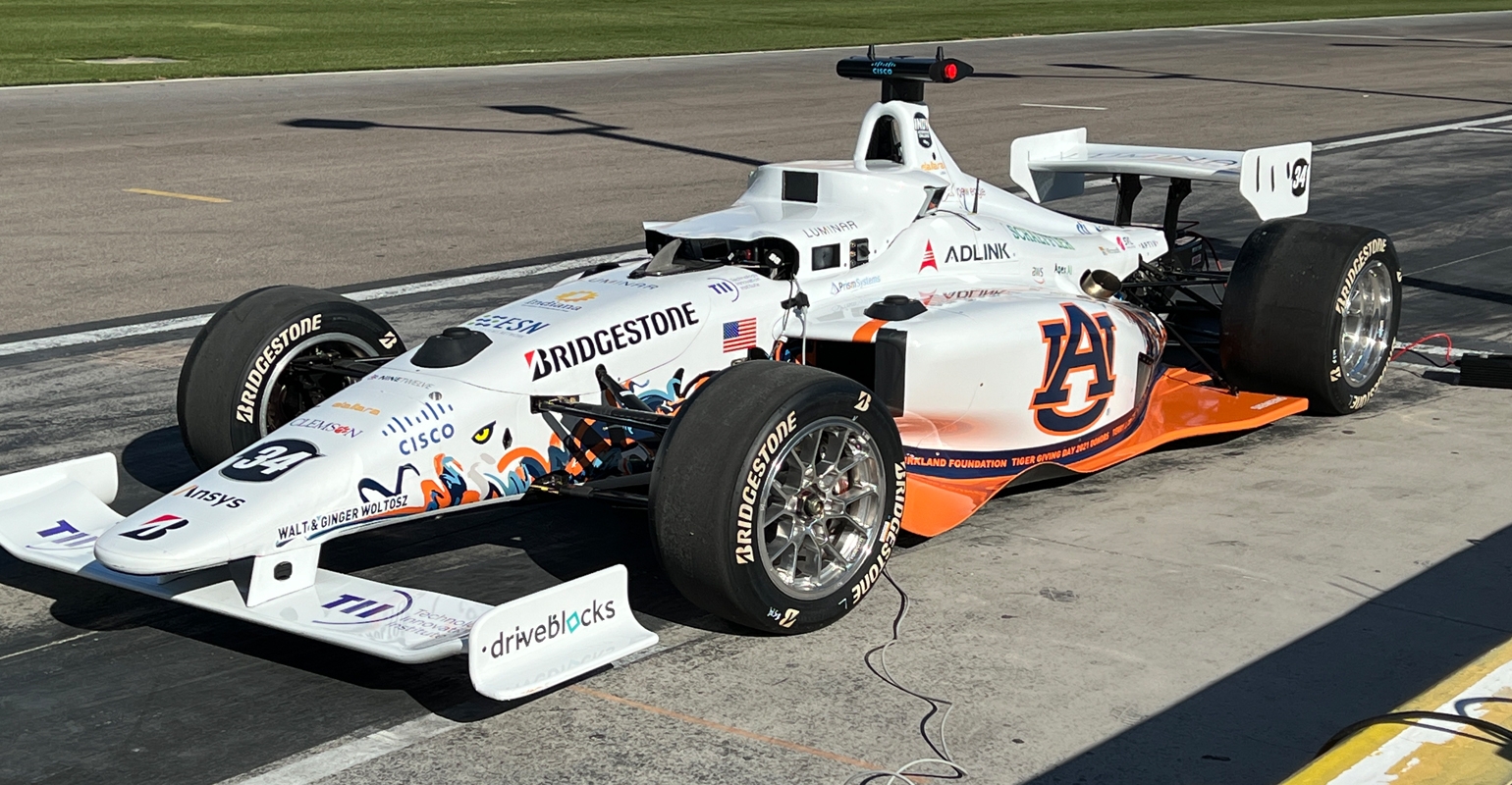 Robot cars hit the track