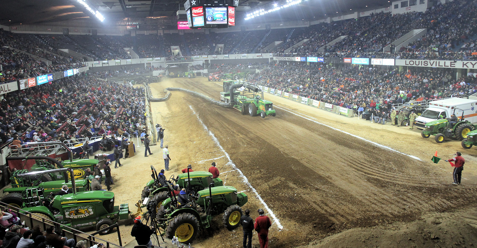 A roaring tradition of tractor pulling