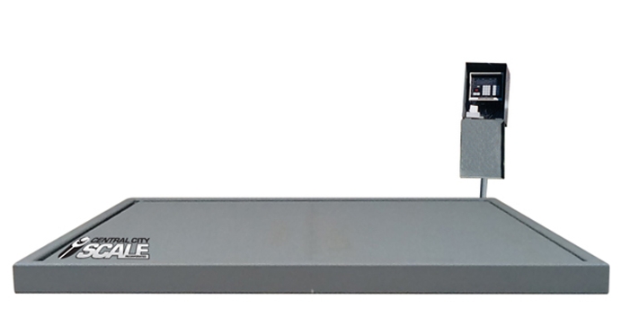 New, larger scale for weighing grain trucks from Central City Scale ...