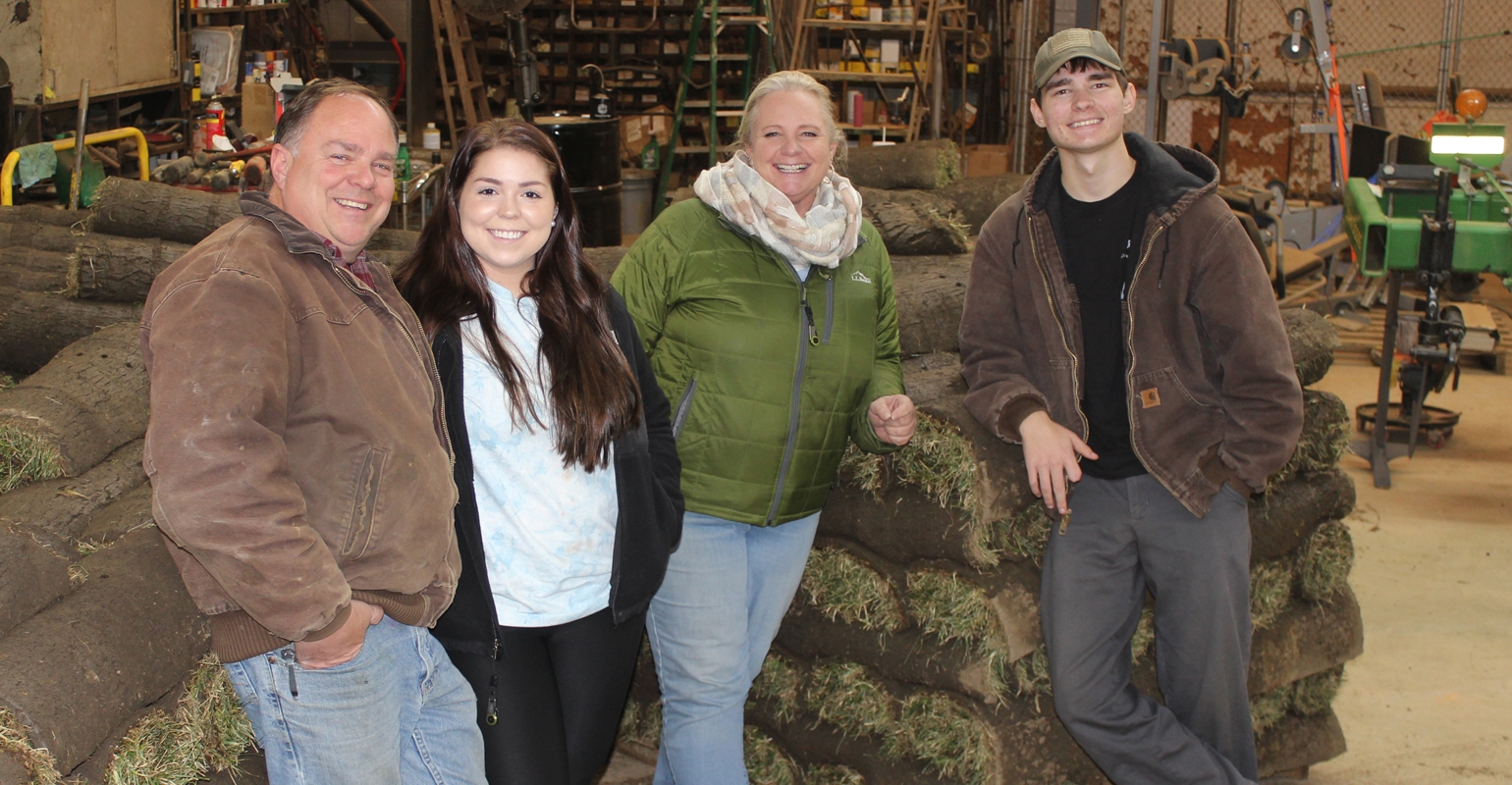 Family develops line of sustainable turf