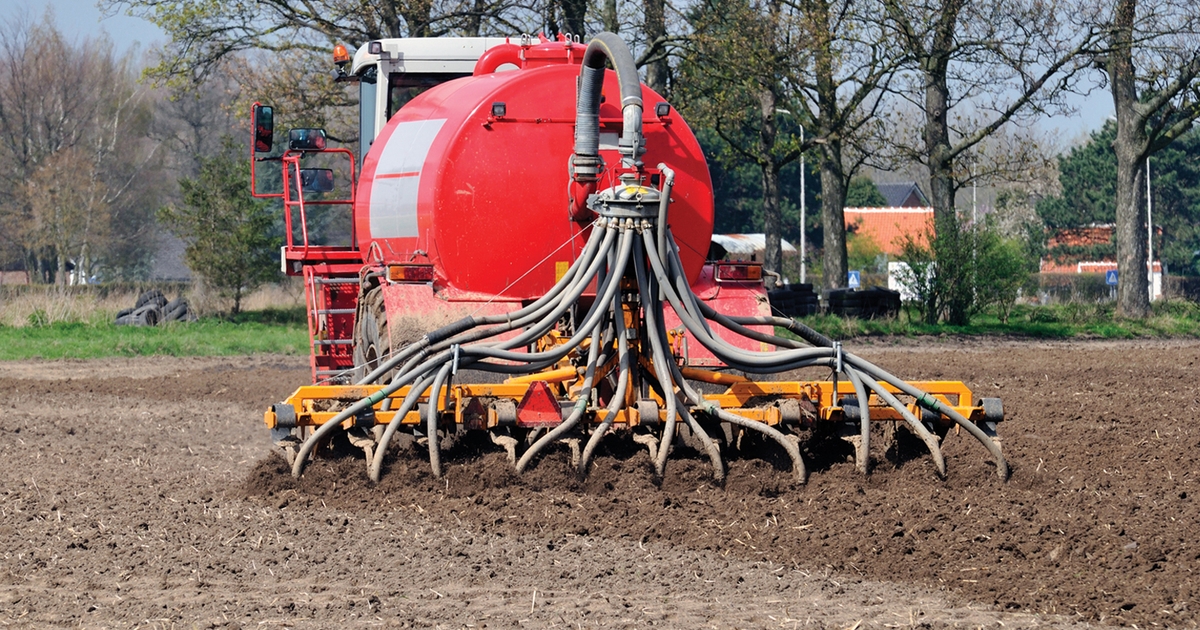 Test manure for nutrient content