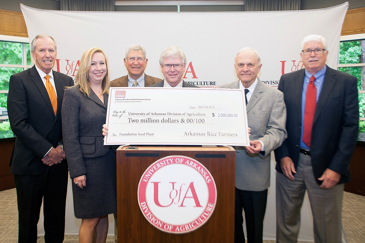 Arkansas Rice Board gives $2 million for new seed facility