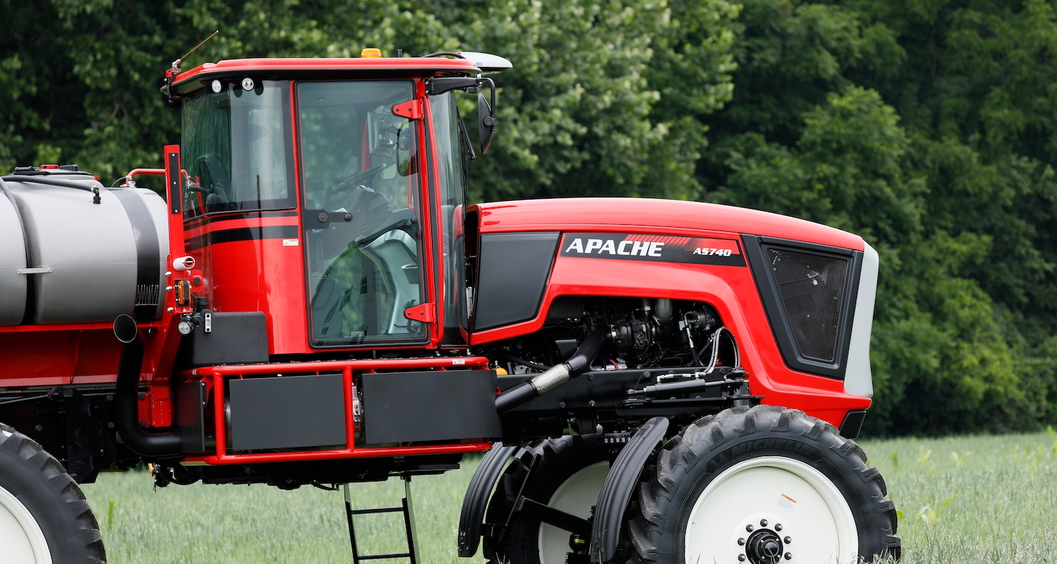 Follow driveline maintenance schedules to maximize sprayer performance