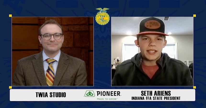 Seth Ariens, Indiana FFA State President