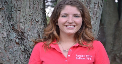 What two Indiana state FFA officers were doing in Tennessee