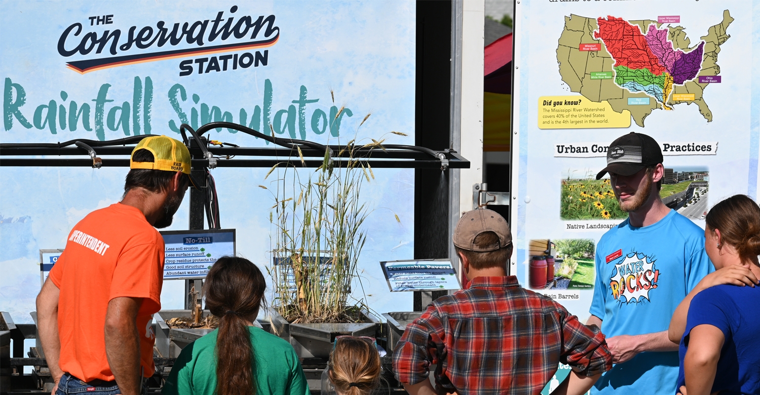 Soil and water conservation districts, Water Rocks! partner for future