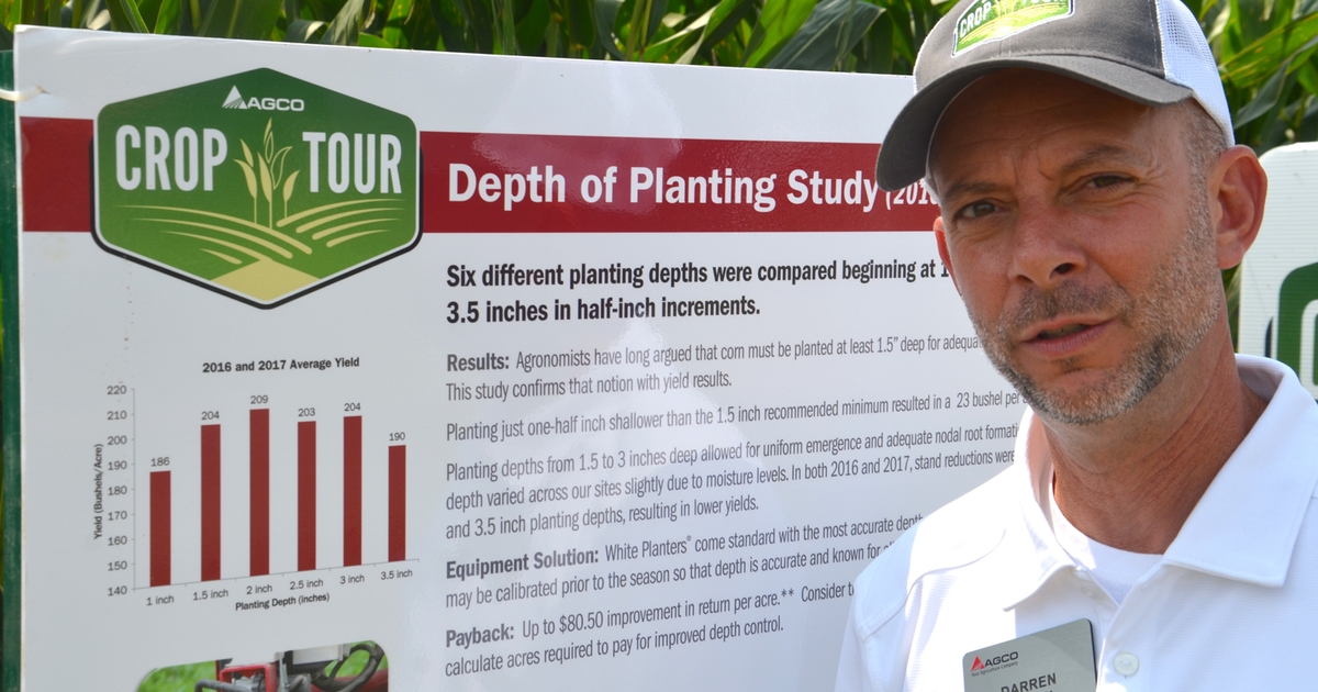 Planting depth key to uniform corn emergence