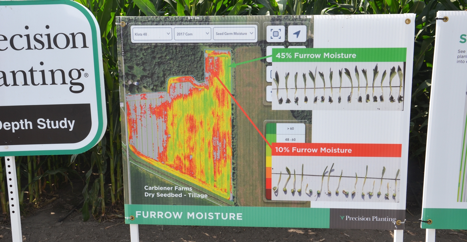 Planting depth, soil moisture fit like hand in glove