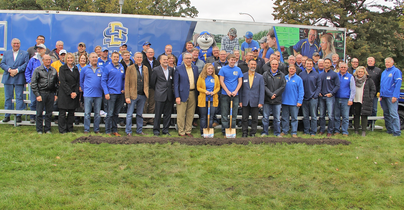 SDSU breaks ground on Raven Precision Agriculture Center
