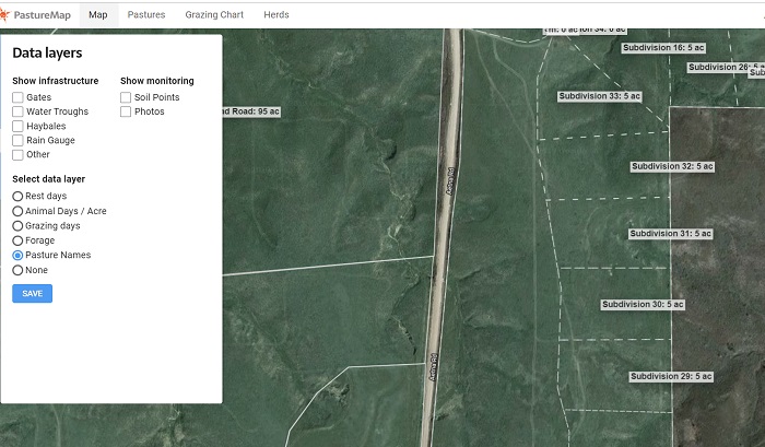 Here's my experience using PastureMap