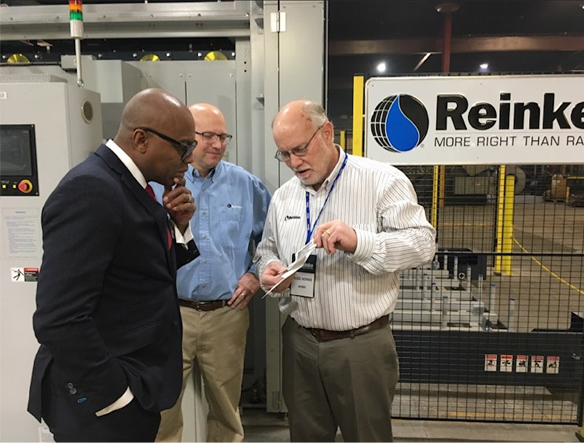 Reinke opens new laser production unit