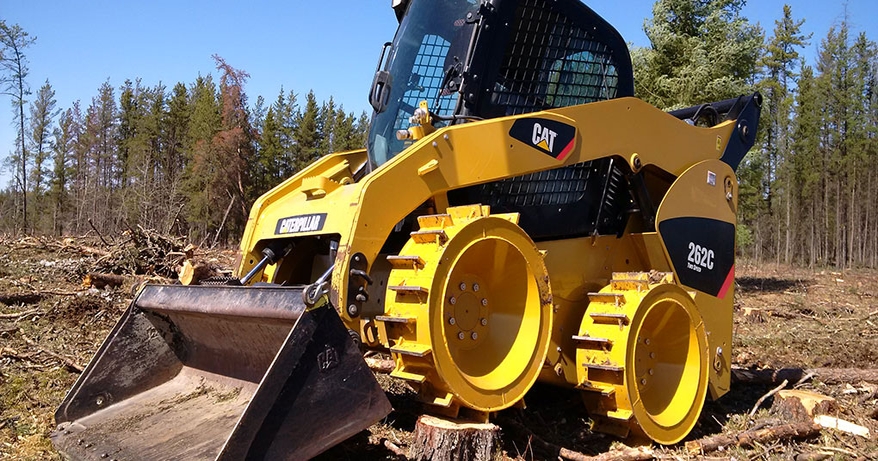 Run that skid-steer on steel