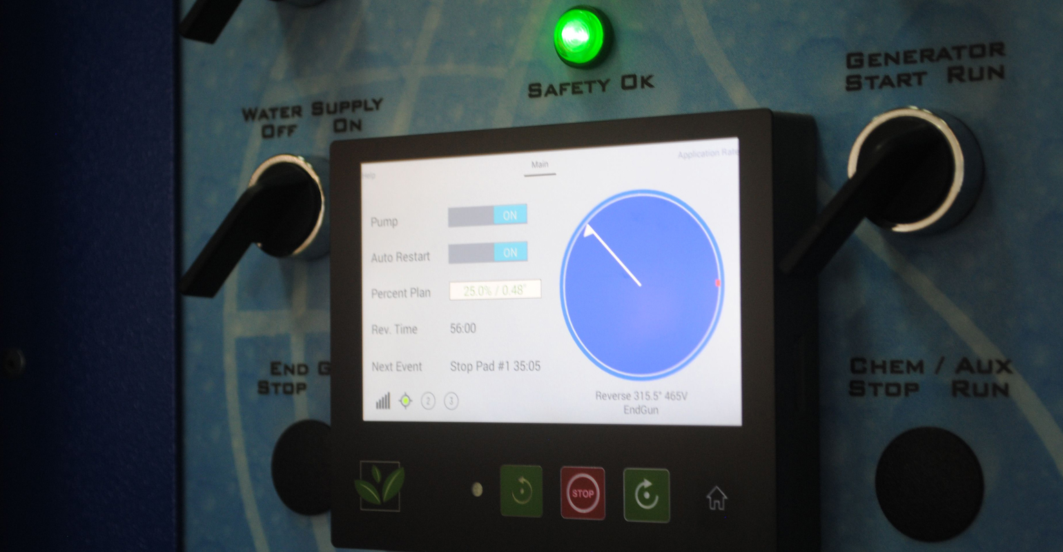 New device retrofits center-pivot panels