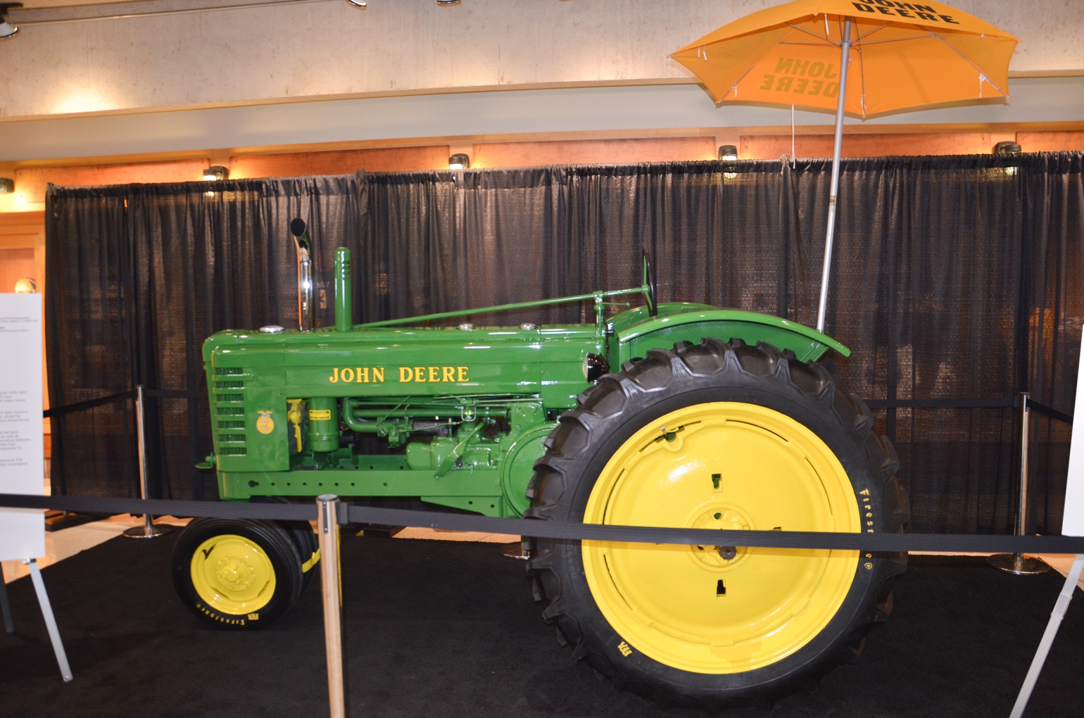National FFA presents special tractor to John Deere