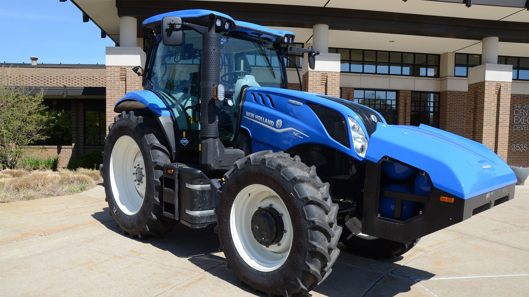 Methane-powered tractor advances circular agriculture