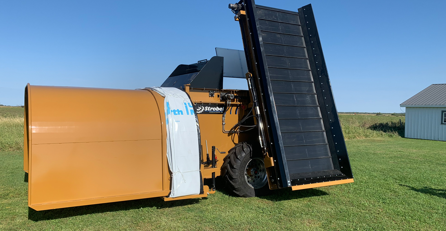 A game-changer for hay and forage bagging
