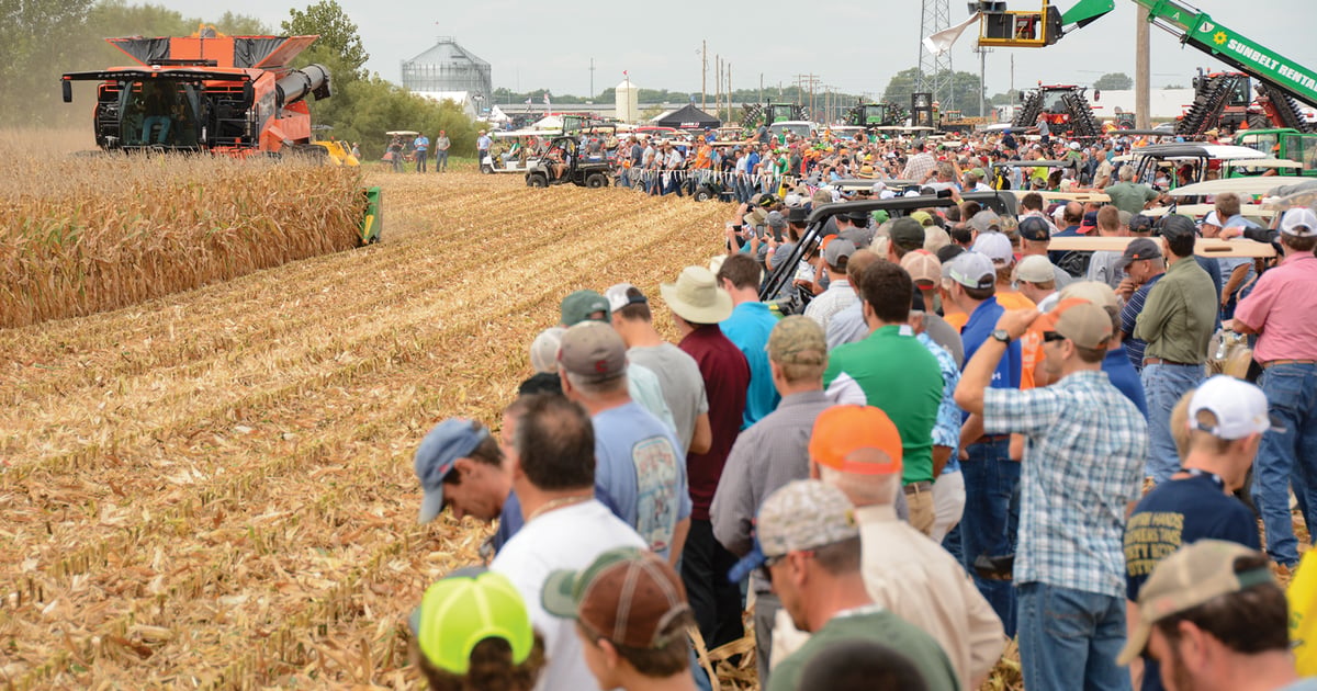 New equipment takes to the field at Farm Progress Show