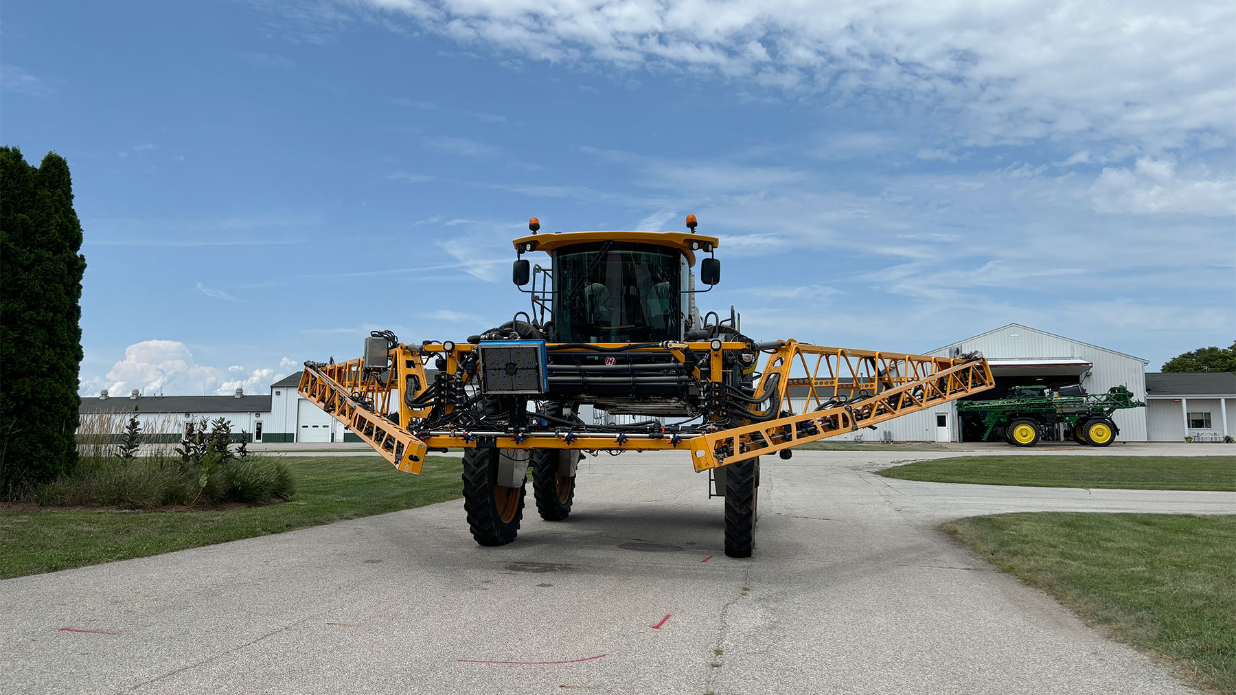 Crop farmers optimistic about spray-tracking technology