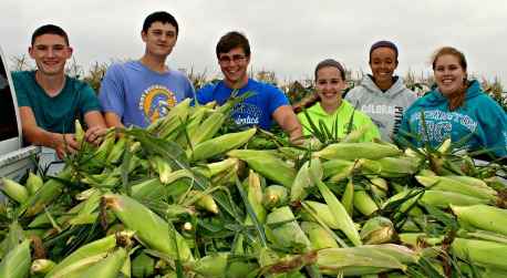 FFA Chapter Donates Sweet Corn Patch
