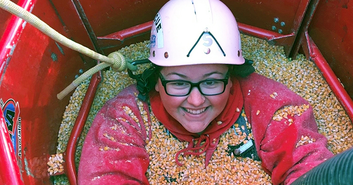 Learn rescue techniques for grain bin entrapment