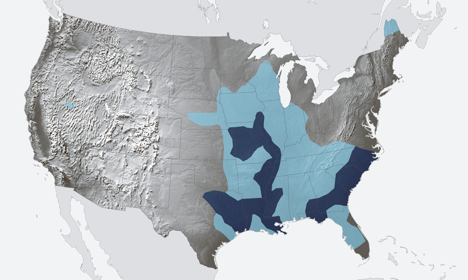 Southeast to see above-average spring rain, moderate flooding
