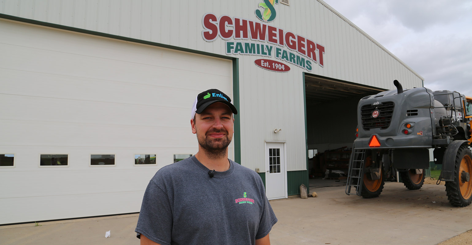 Testing out new soybean trait technologies