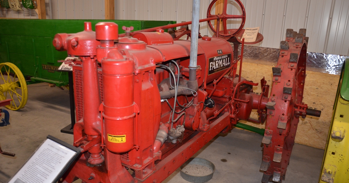 Steel-wheeled tractors gave up some pulling power