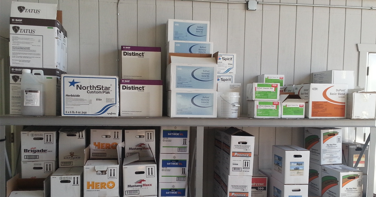 Understand pesticide labels