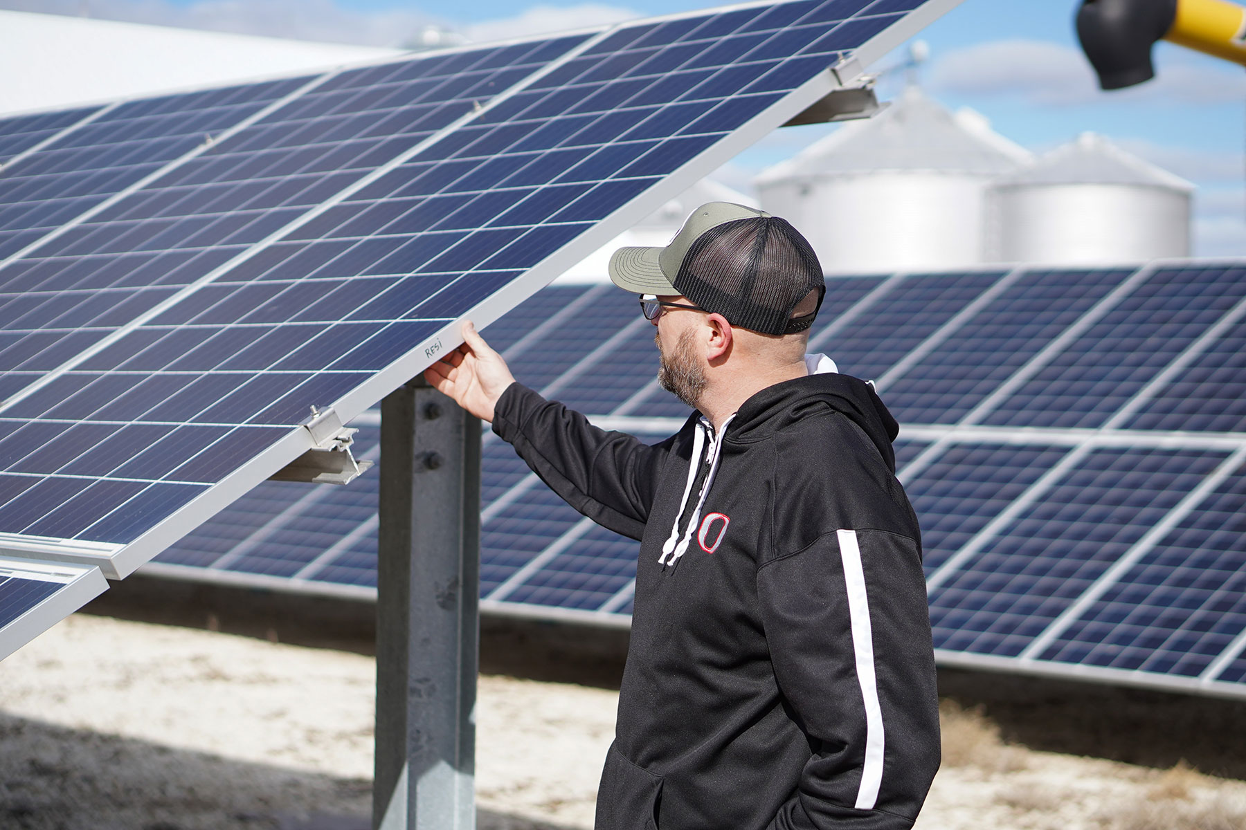 Farmers and solar: How going green saved green