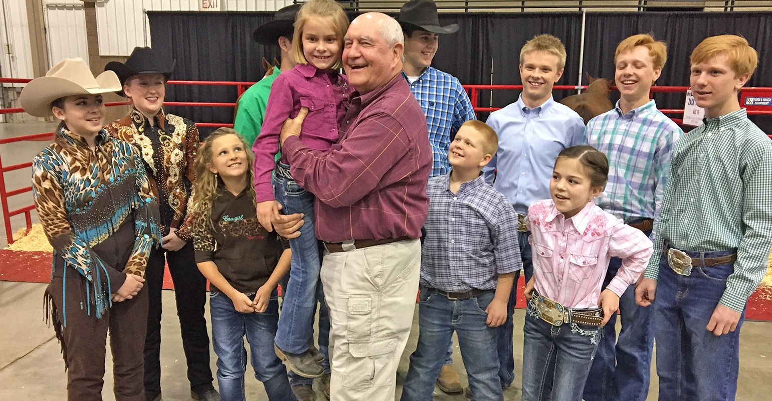 What do kids think of USDA Secretary Sonny Perdue?