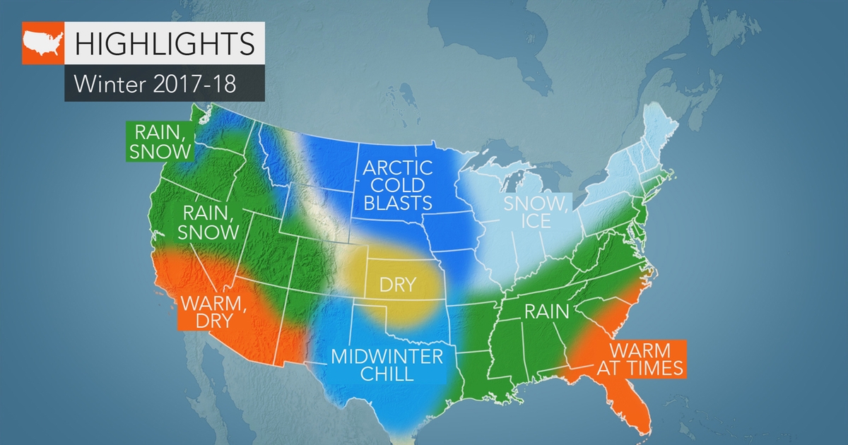 First glimpse at your winter’s weather