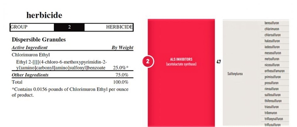 What to look for on herbicide labels