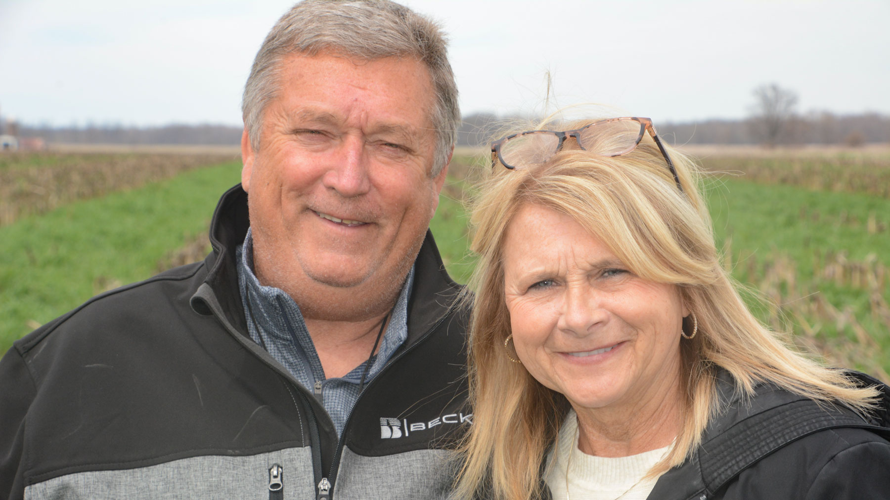 Marty and Becky Evans built farm from scratch