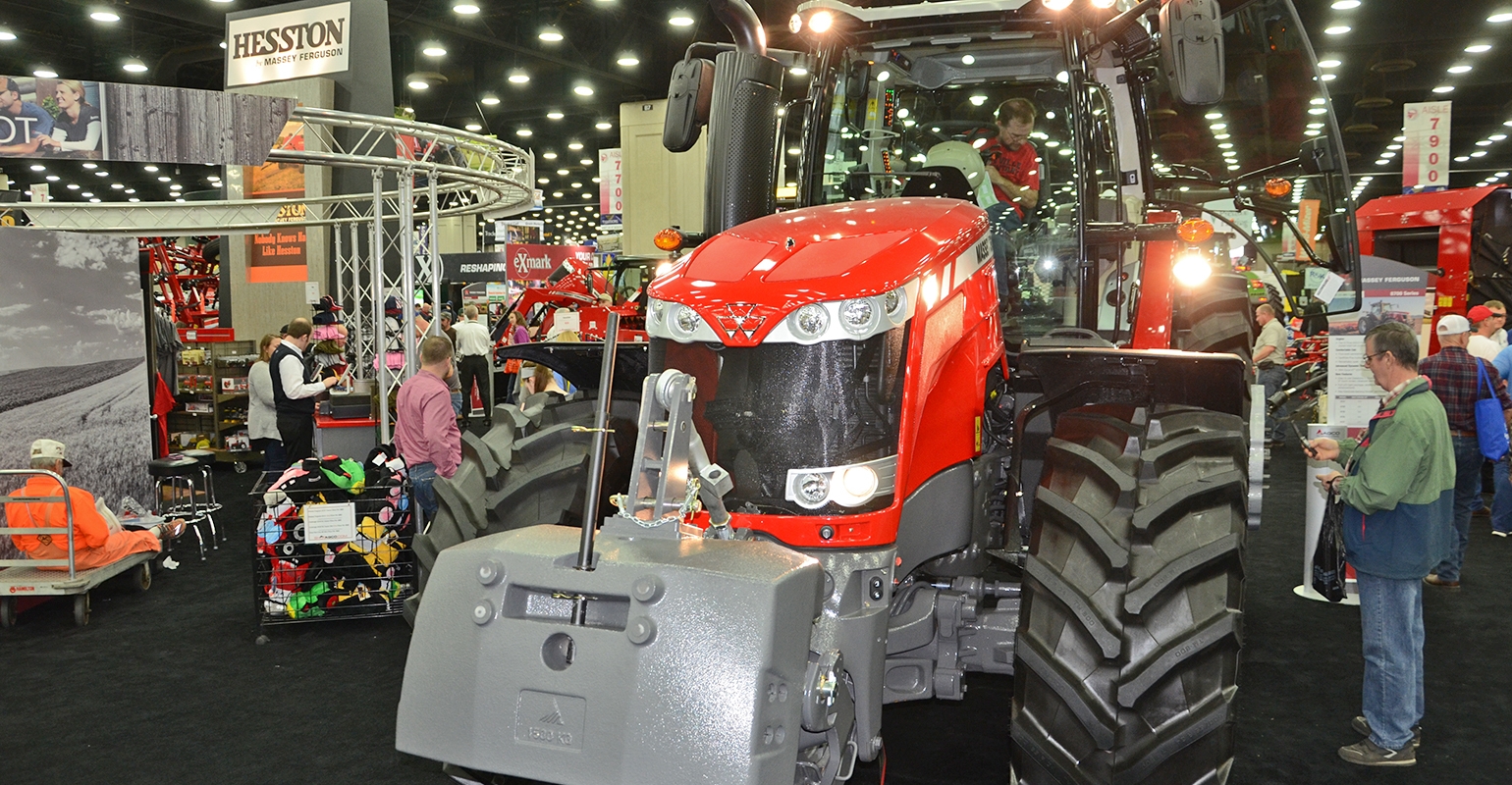 Agco rolls out new Massey 8700 tractor