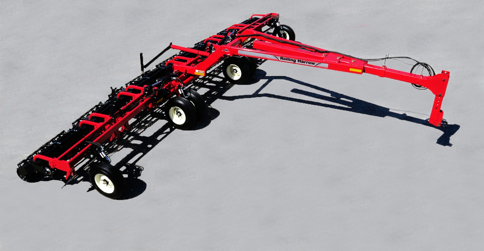 Innovative bridge hitch allows implements to work together