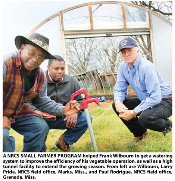 NRCS program helps vegetable grower to more efficiently water his crops