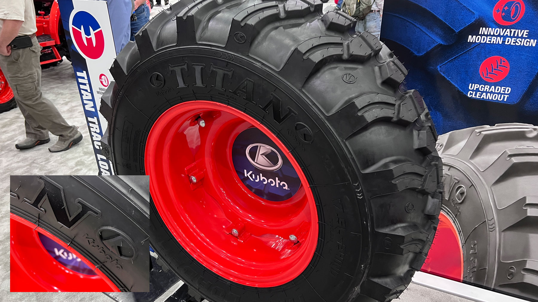 Kubota adds tractors, makes tire deal