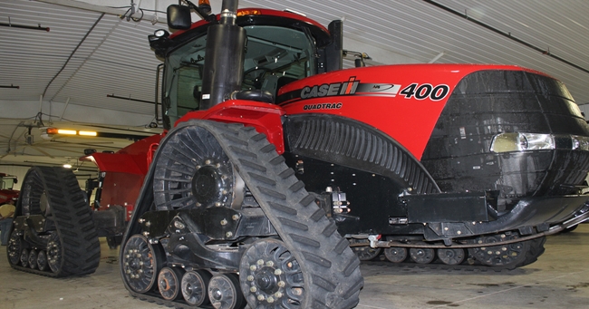 Case IH unveils row-crop tractor on tracks | Farm Progress