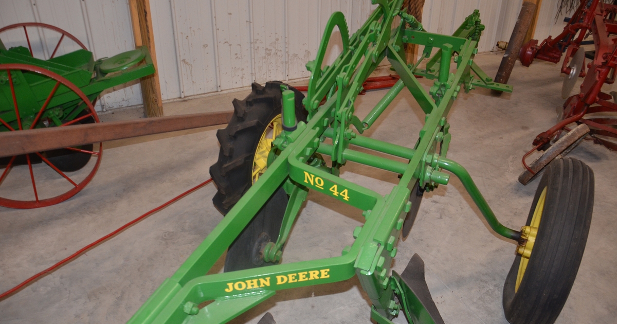 This plow was unique for its time