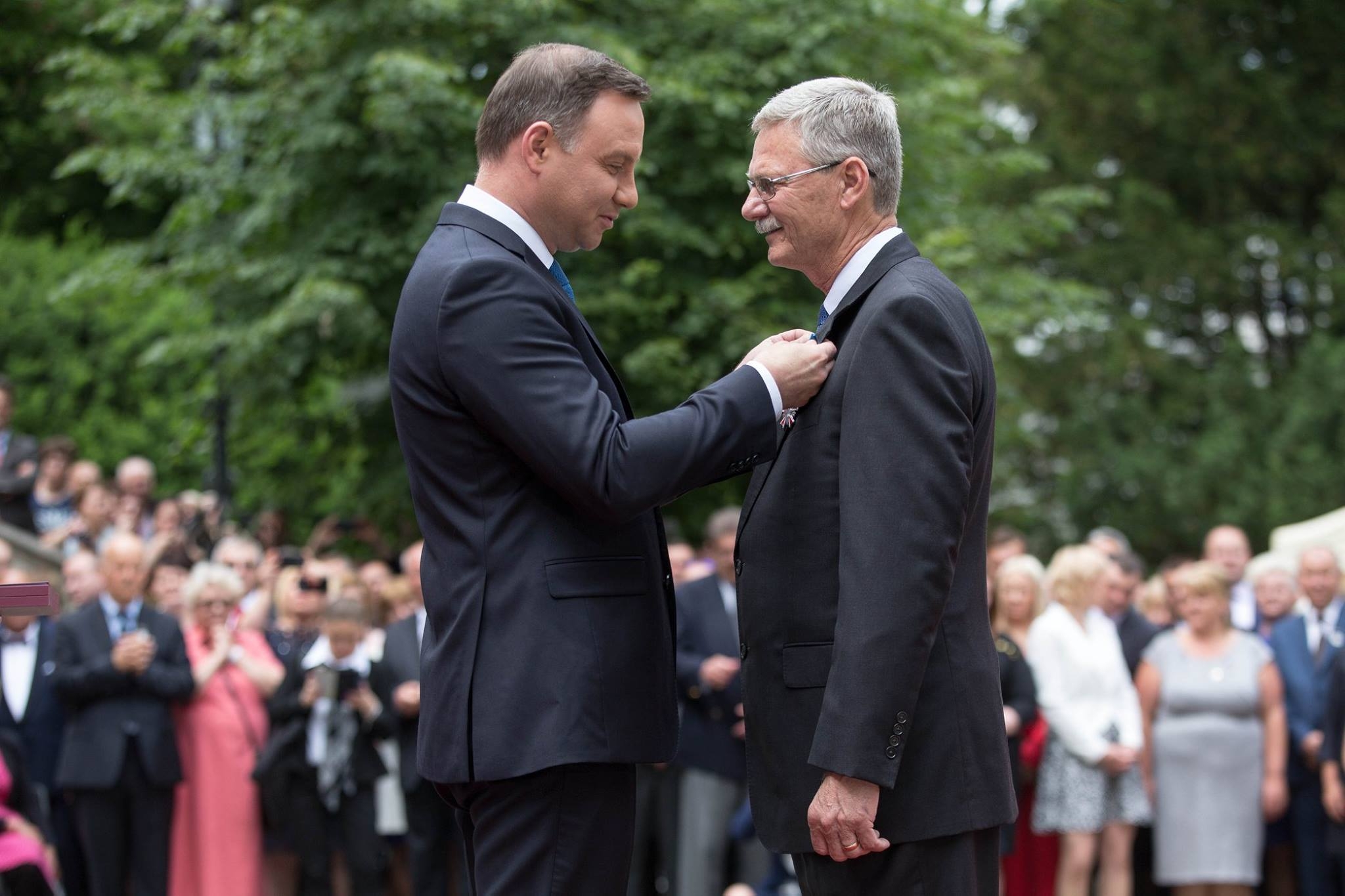 Jim Mazurkiewicz, TAMU, receives highest non-citizen award from Poland