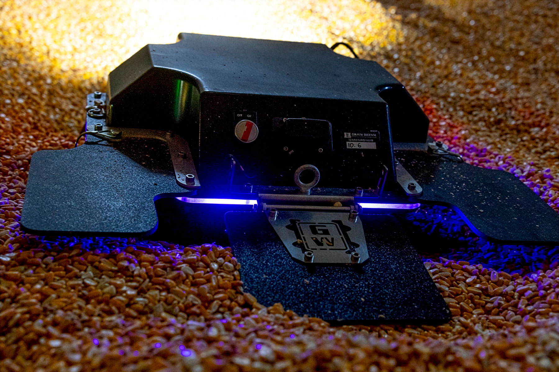 Robot moves toward full grain bin autonomy