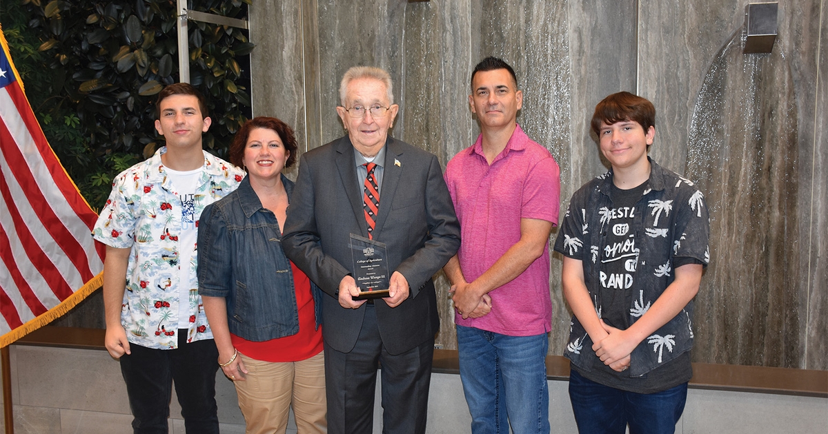 Wargo received two ag honors in 2021