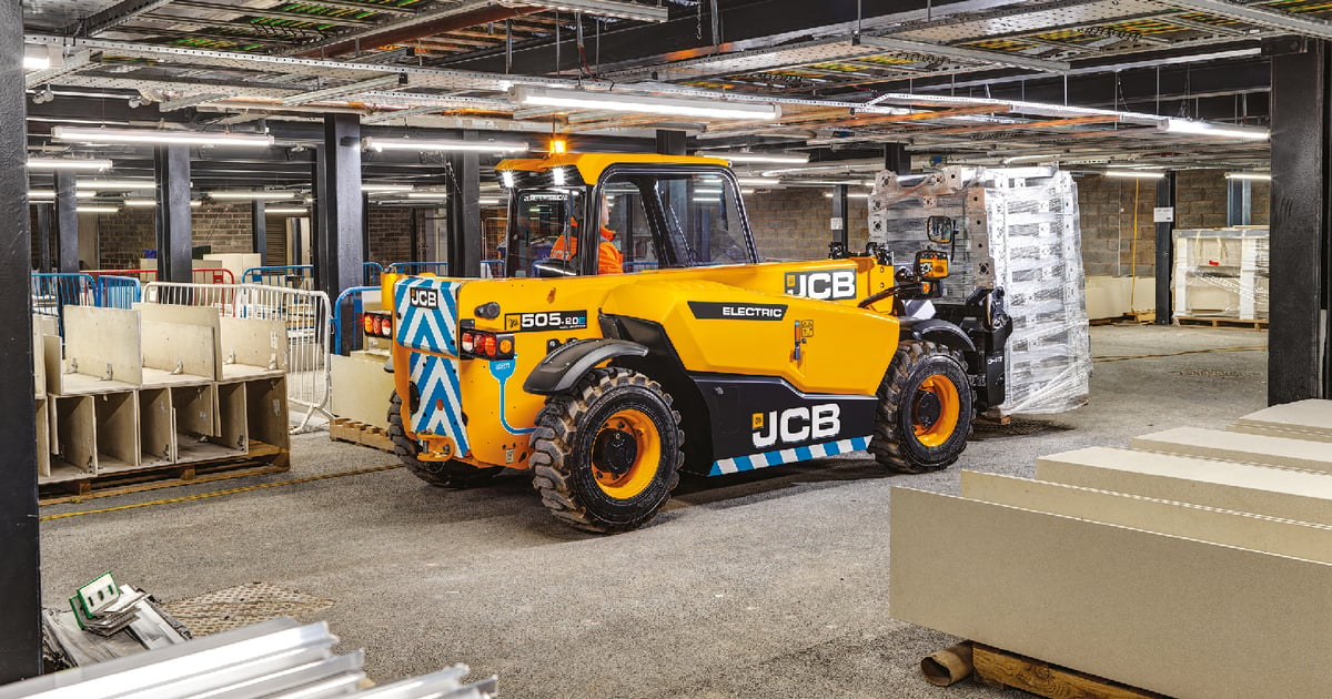 New electric telehandler a groundbreaker