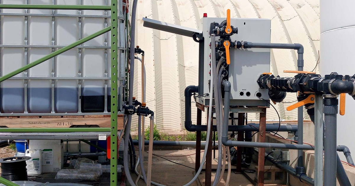 A better, faster way to mix and load sprayers