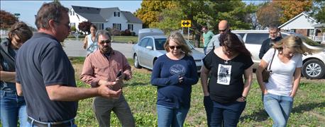 Mike Starkey opens his farm again so everyone can learn together