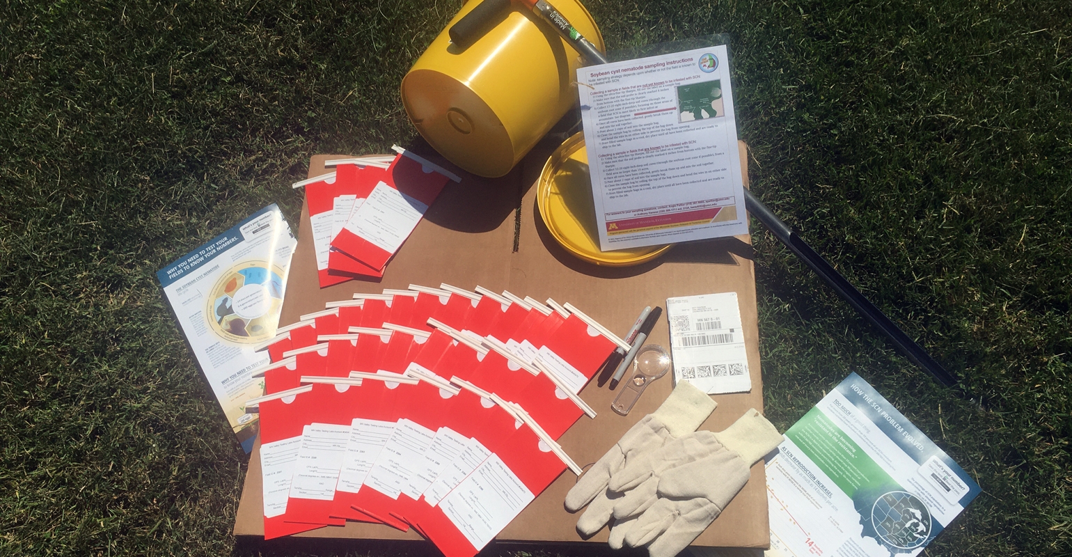 ‘Team Soybean’ tackles sampling soybean cyst nematode